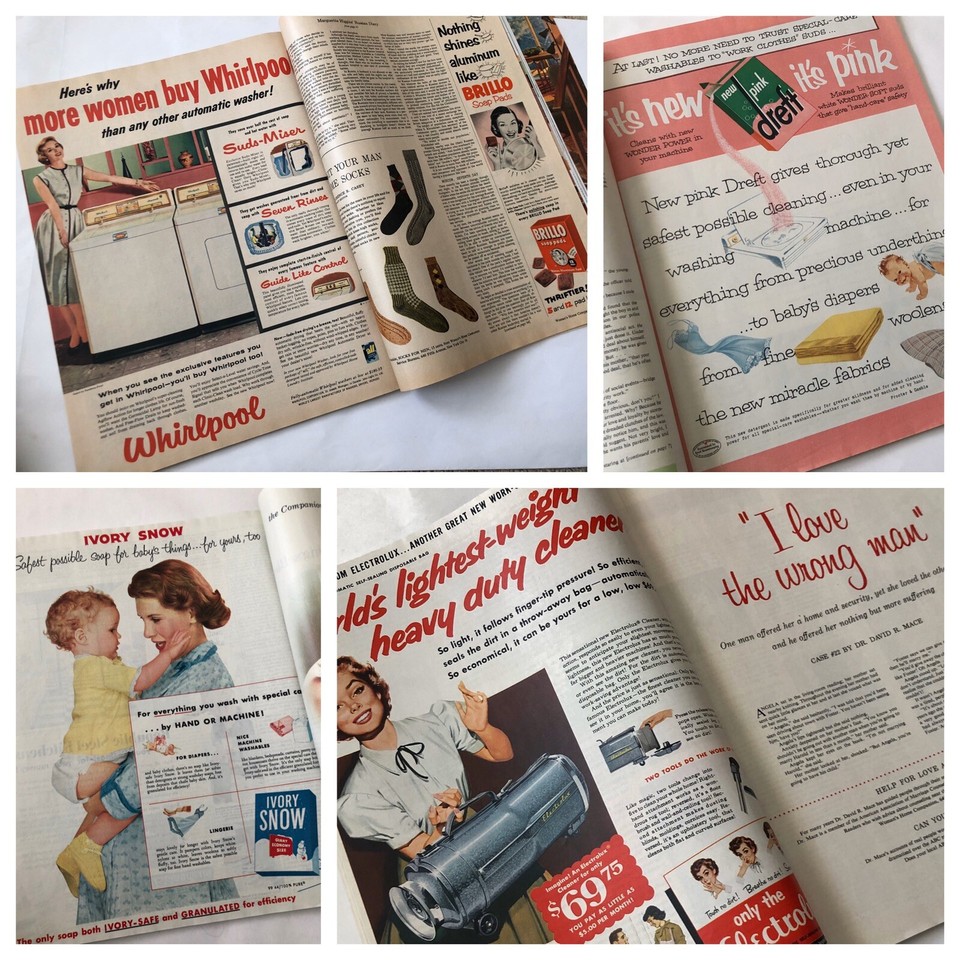 Vtg Easter Magazine Women's Home Companion April 1955 Crowell Collier ...