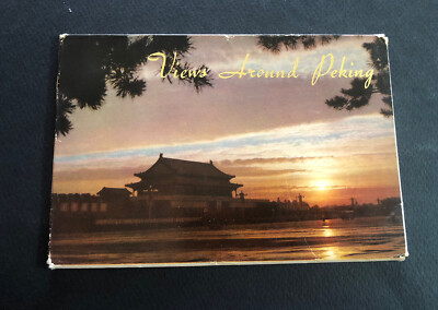 ORIGINAL OLD CHINA PEKING 6 POSTCARDS-VIEWS AROUND PEKING POSTCARDS ...