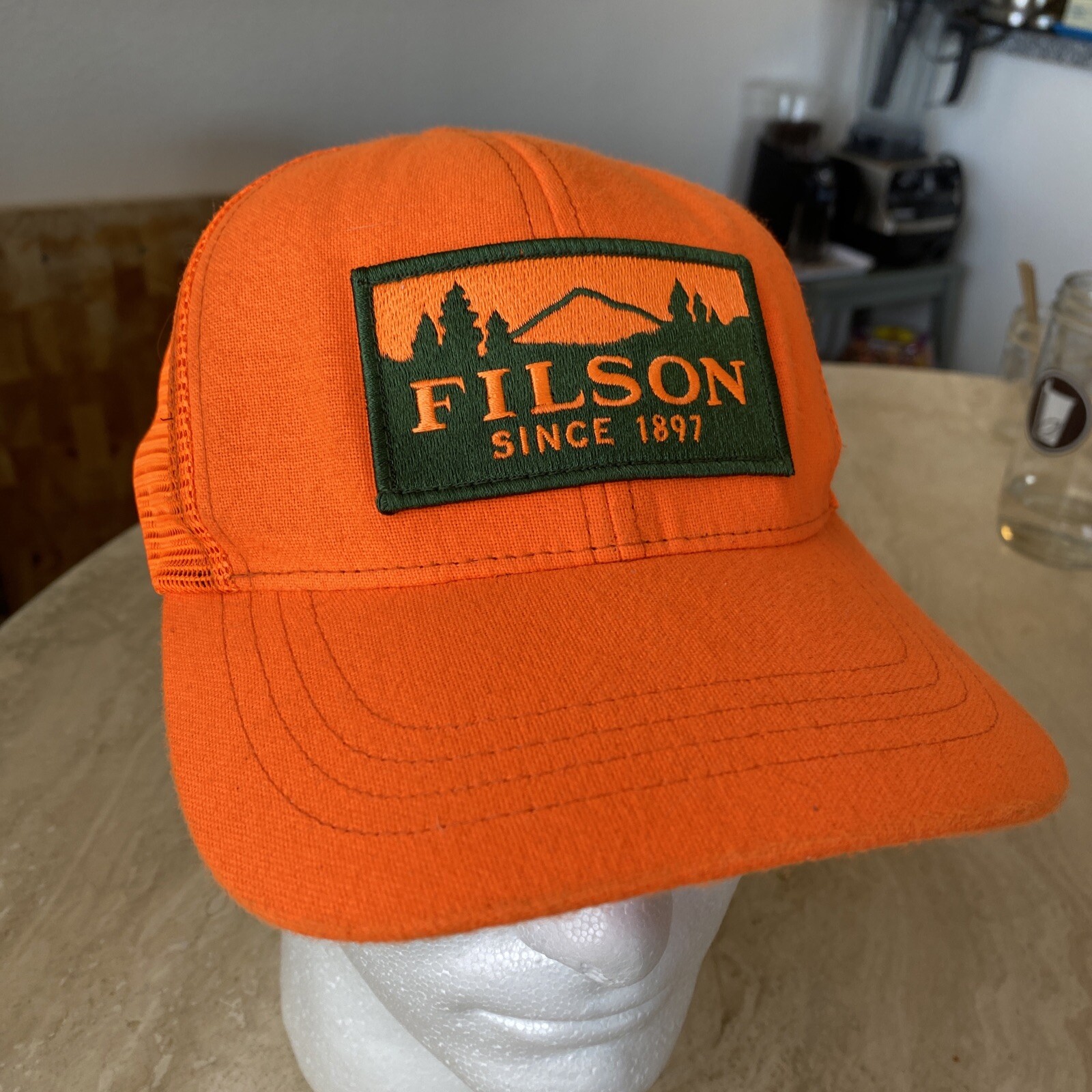 Filson Hunters Blaze Orange Hunting Hat Authentic Ori… - Gem