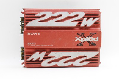 Sony xplod 222w amplifier
