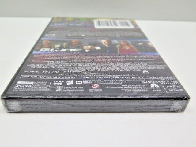 G.I.JOE 2 MOVIE COLLECTION DVD THE RISE OF COBRA/RETALIATION PG-13 NEW ...