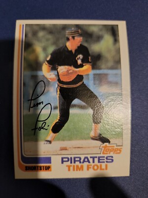 1982 Topps Baseball #618 Tim Foli | eBay