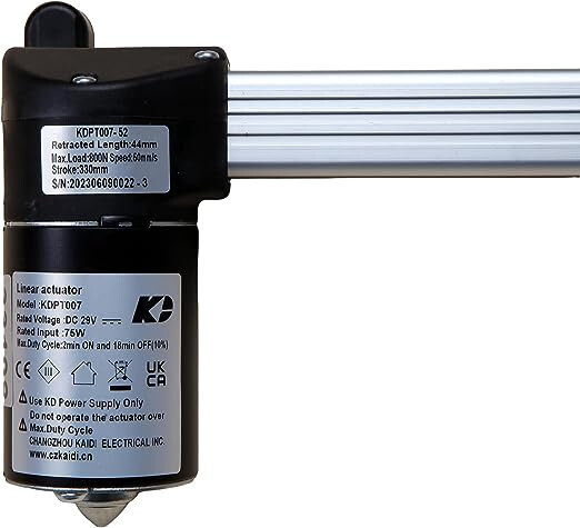 Kaidi Linear Actuator Motor Kit Model KDPT007-52 for Power Recliner ...