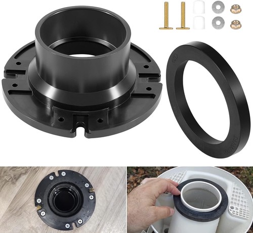 Dometic 3" Toilet Socket Floor Flange 385345892 Seal Mounting Kit ...