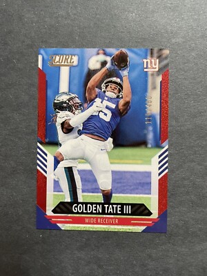 Golden Tate III 2021 Panini Score Football NFL Base Card #66 New York ...