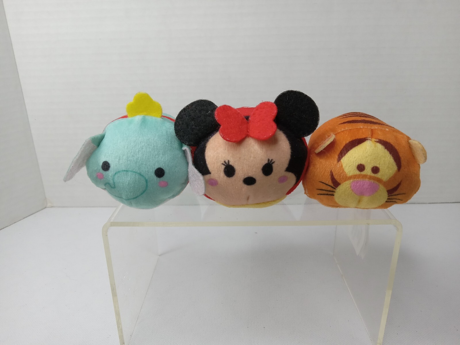 Disney Tsum Tsum Minnie Mouse, Tigger, Dumbo Mini Stuffed Plush Toys ...