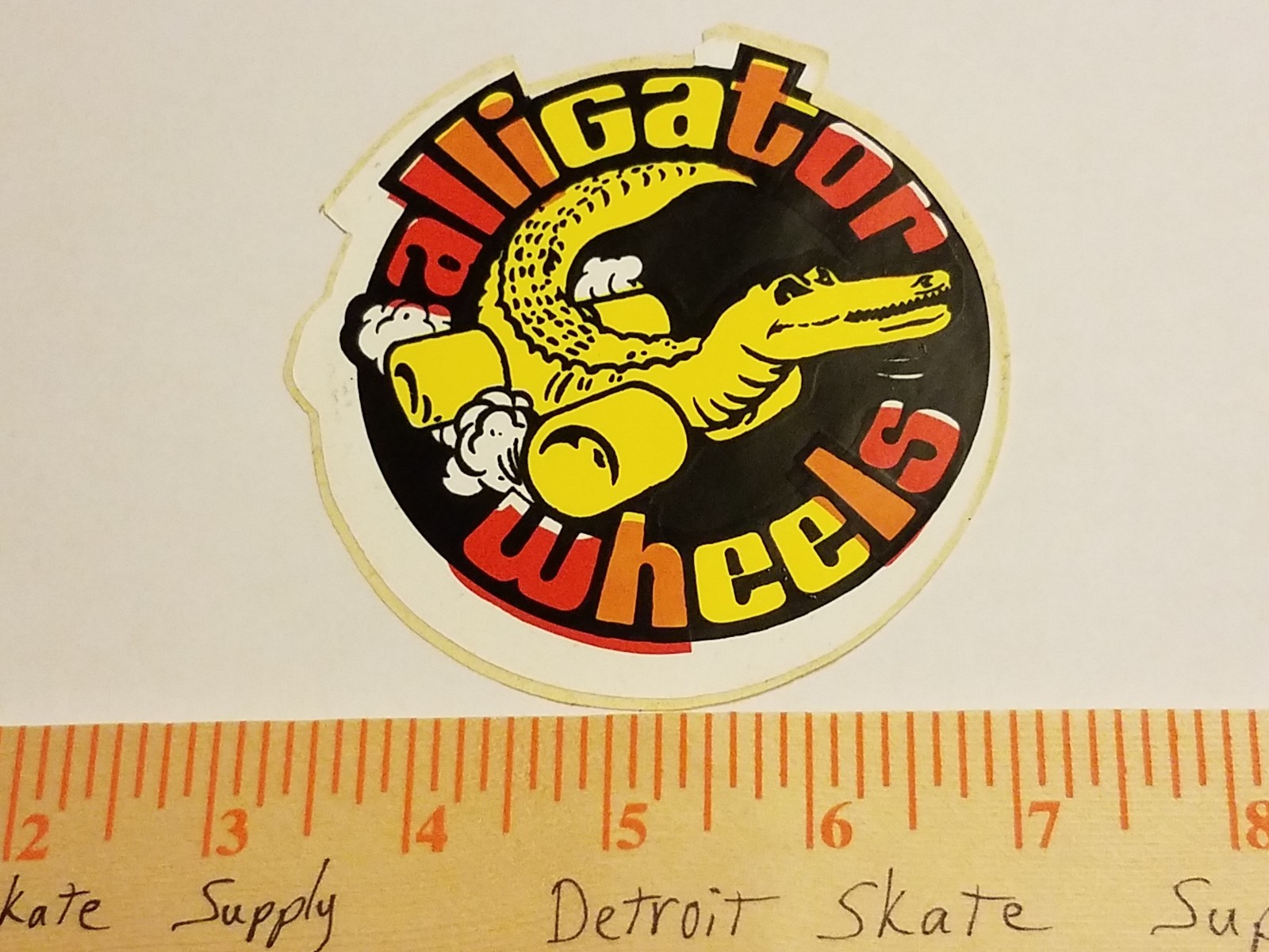 VTG 70's ALLIGATOR WHEELS BENNETT SPEED RAD MISPRINT NOS SKATEBOARD ...