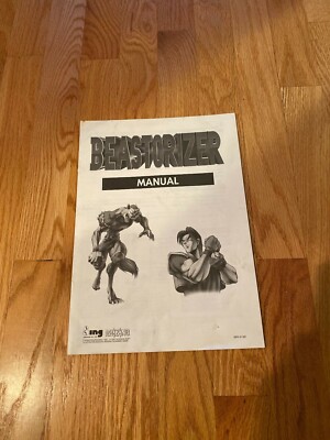 Beastorizer Video Arcade Game Manual, 8ing/Raizing 1997 | eBay