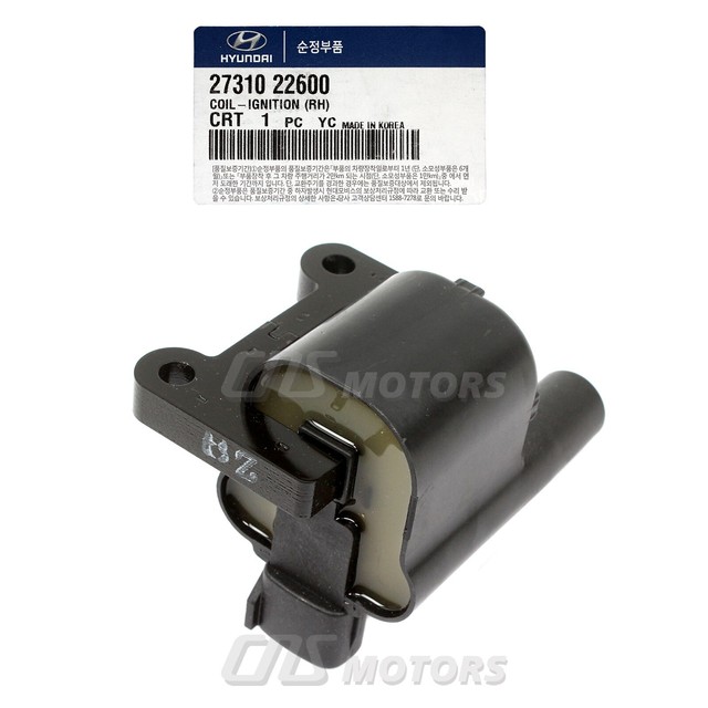 Genuine 00-02 Fits Hyundai Accent 1.5l SOHC Direct Ignition Coil OEM ...