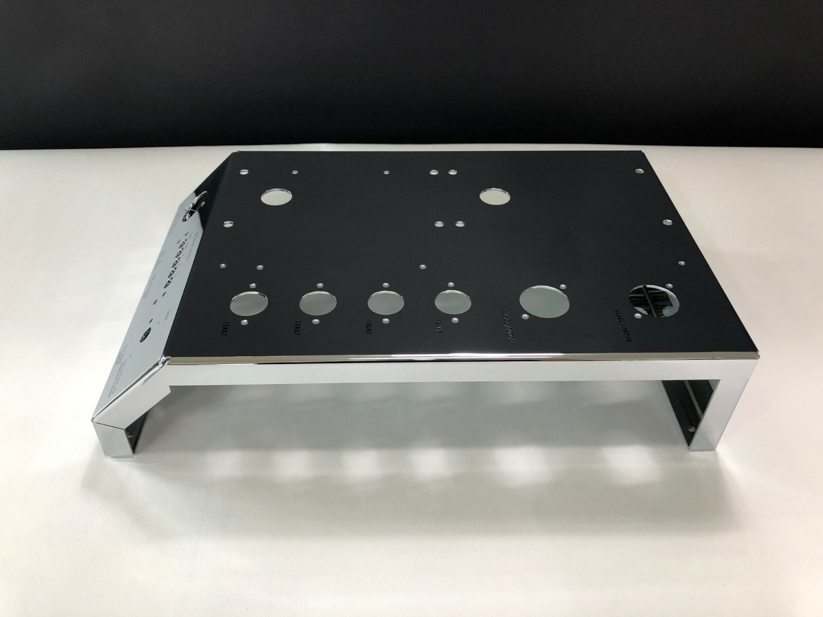 For McINTOSH MC40 AMPLIFIER SUPER MIRROR POLISHED & CHROME CHASSIS ...