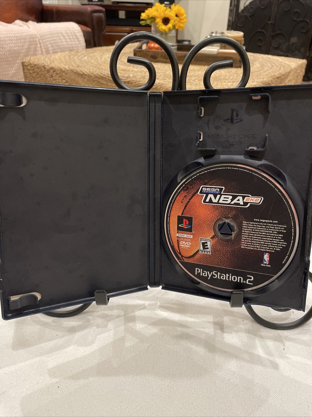 NBA 2K2 Allen Iverson (Sony PlayStation 2, 2002) PS2 No Manual Works ...