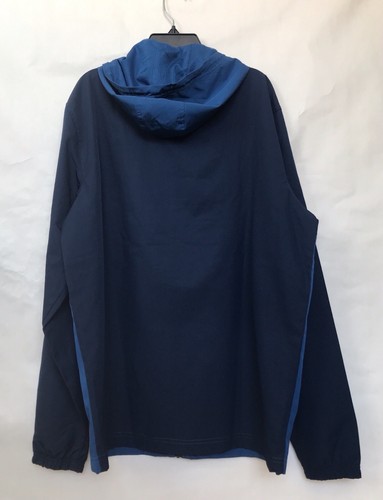 New Under Armour Men Sport Jacket M Navy/royal Blue Lightweight Full ...