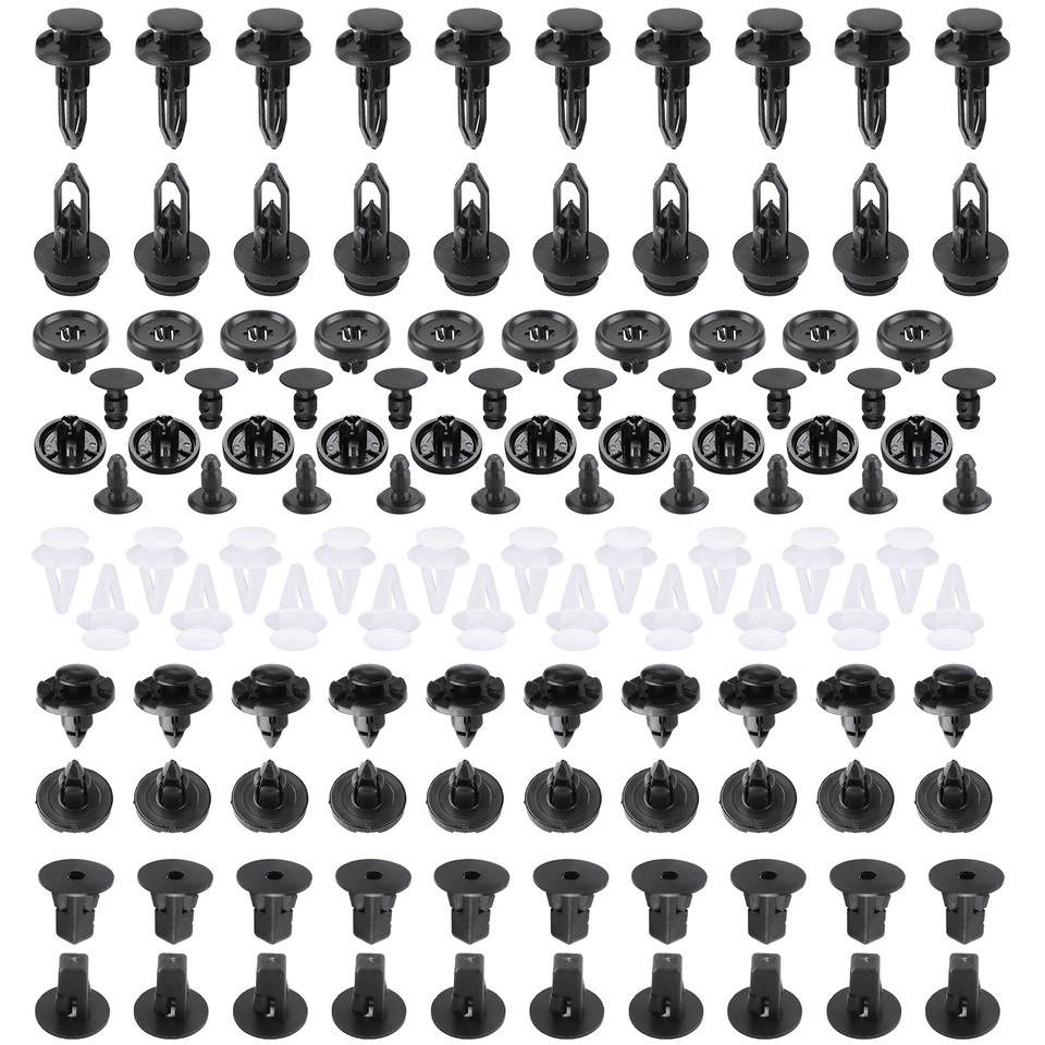 100x For TOYOTA LEXUS Trim Panel Clips Bumper Fender Push Pin Rivet 7 8 ...