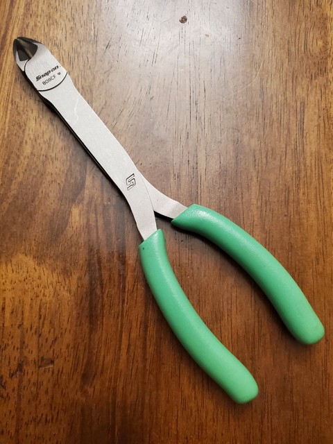 Snap-on 7" Vectoredge Long Mini Diagonal Cutter 808CF for sale online ...