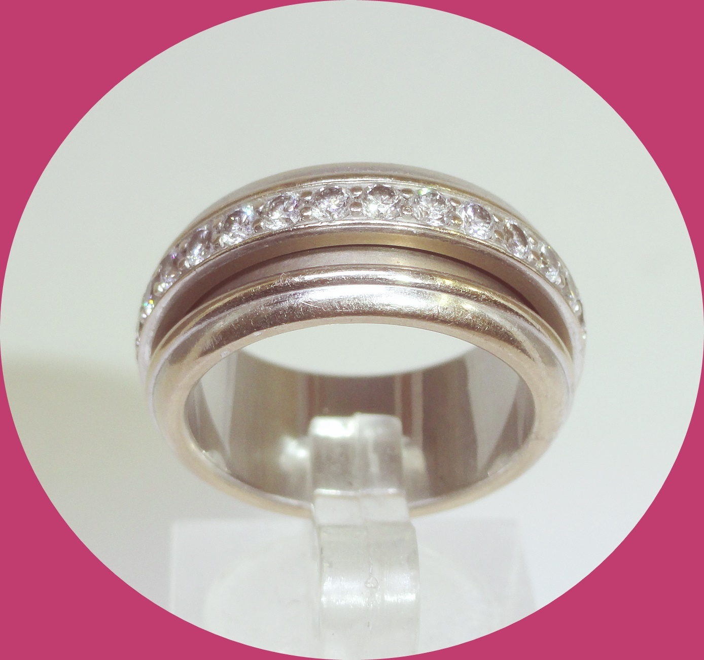 ETERNITY WEDDING BAND- PIAGET POSSESSION DIAMOND WEDDING BAND IN 18K | eBay