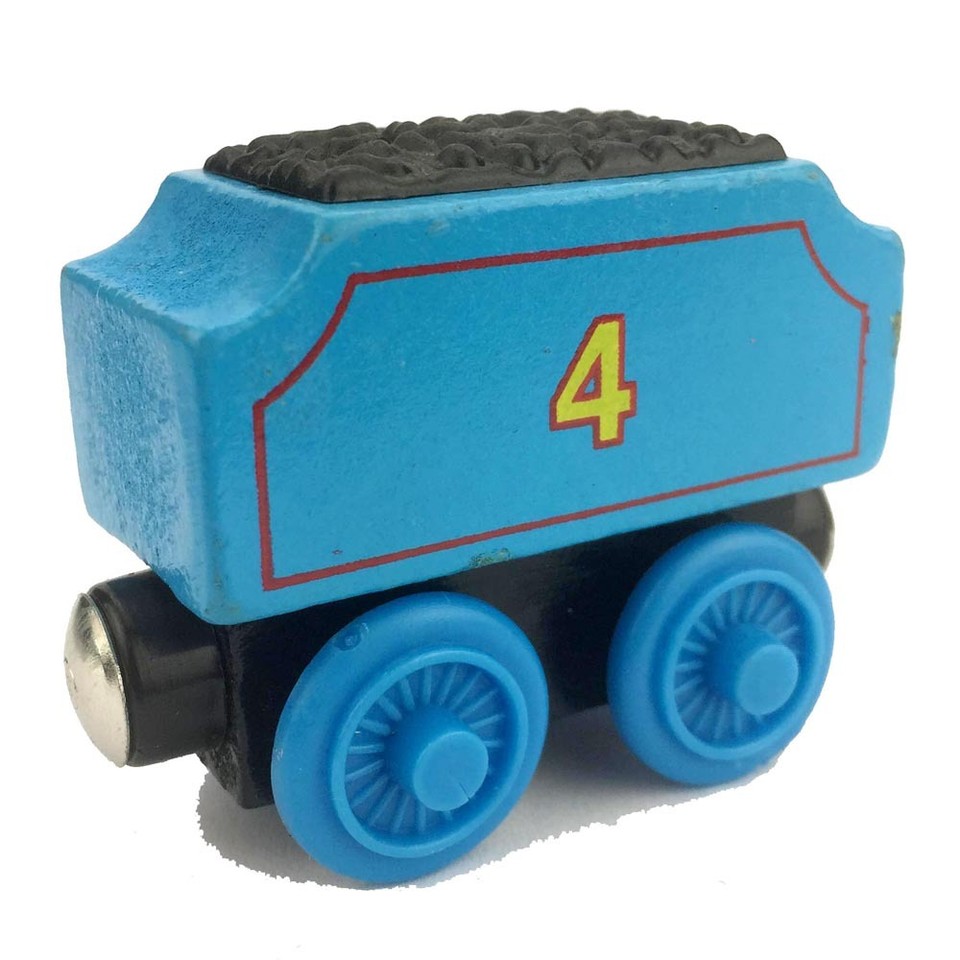 Wooden Magnetic Railway Train The Tank Engine Tender Toys Christmas ...