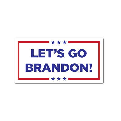 5" Lets GO Brandon! Decal/Sticker for Car Truck Bike | eBay