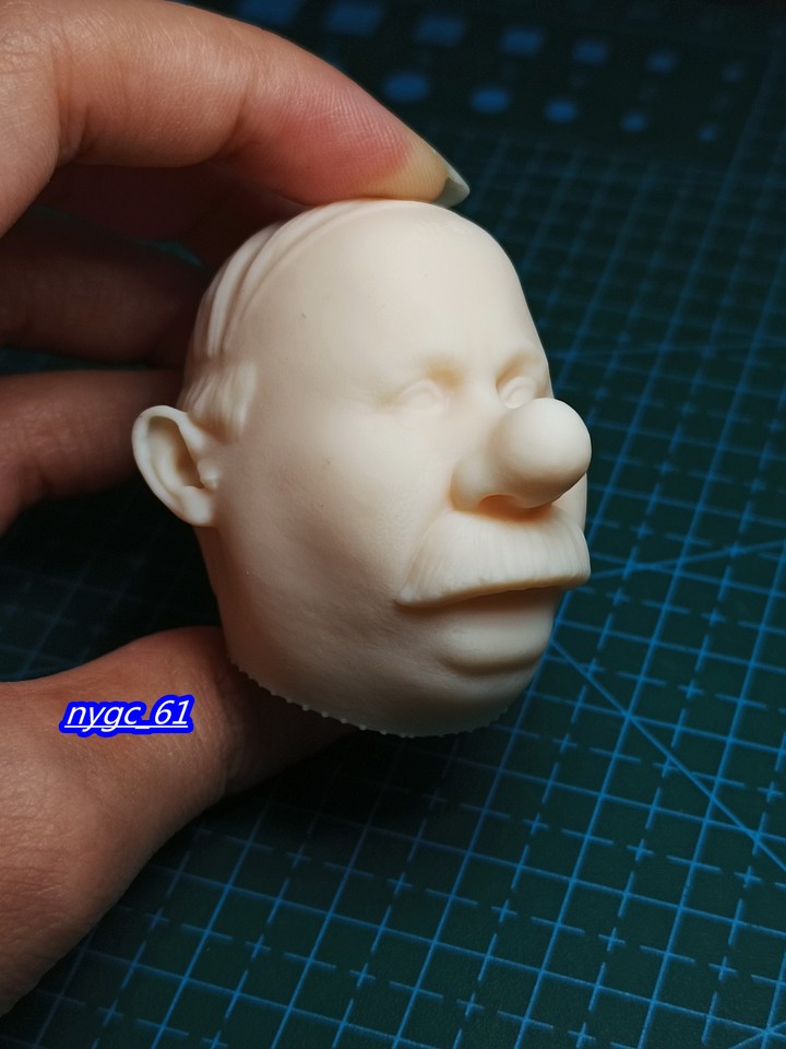 1:6 Cartoon Big Nose Fat Man Head Sculpt For 12'' Male Action Figure ...