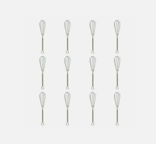 Mini Whisks 5 Inches 12 Pcs Small Wire Whisk Beating Blend Mixing ...