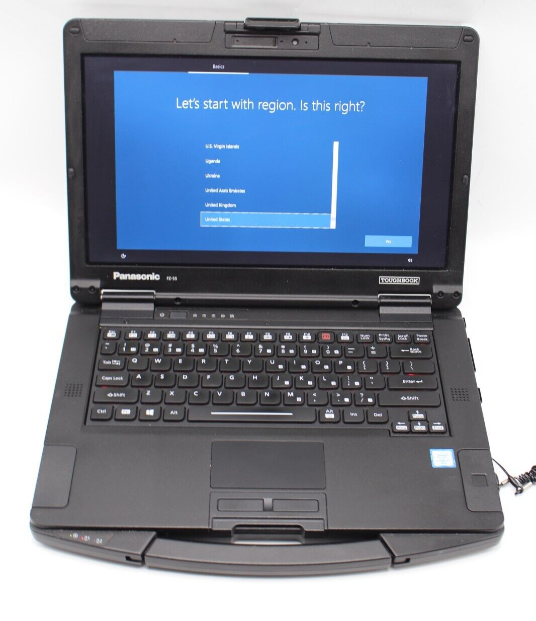 Panasonic Toughbook FZ-55 MK1 Intel Core i7-8665U 14" 16GB RAM 512 SSD ...