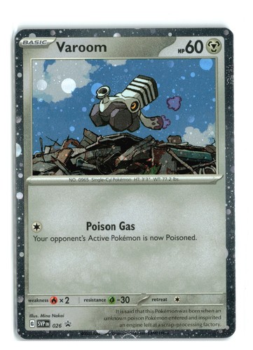 Varoom SVP 026 Promo Pokemon TCG NM | eBay