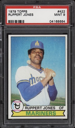 1979 Topps #422 Ruppert Jones - Mariners - PSA 9 - No PSA 10 - Baseball ...