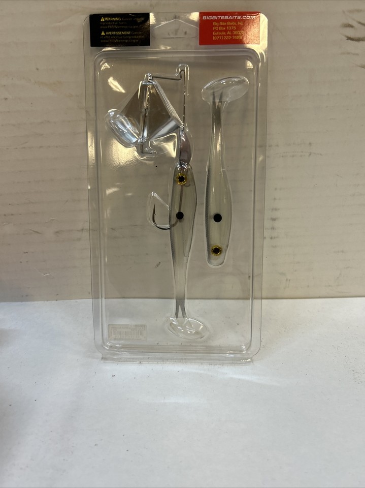 Big Bite Baits Suicide Buzz 3/8 oz Silver Blade Pearly Shad SSBUZZ38-04 Lure | eBay