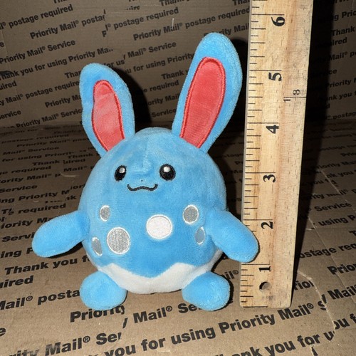 Pokemon Center Azumarill 5" Fit Sitting Cuties plush doll stuffed ...