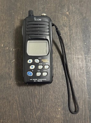 Icom IC-M2A Marine VHF Handheld Radio READ | eBay