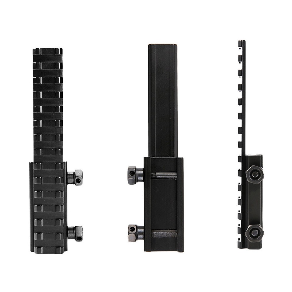 Hunting 20mm Picatinny Rail Extension Riser Mount Adapter Converter ...