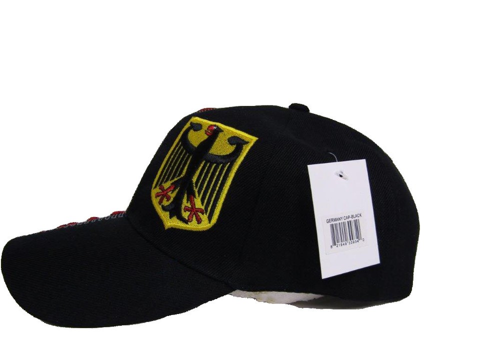 German Eagle Germany Deutschland Country Black Baseball Hat Cap 3D ...