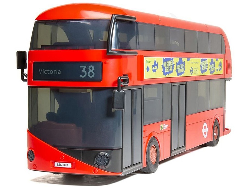 ROUTEMASTER DOUBLE-DECKER BUS "LONDON" SNAP ON MODEL KIT AIRFIX ...