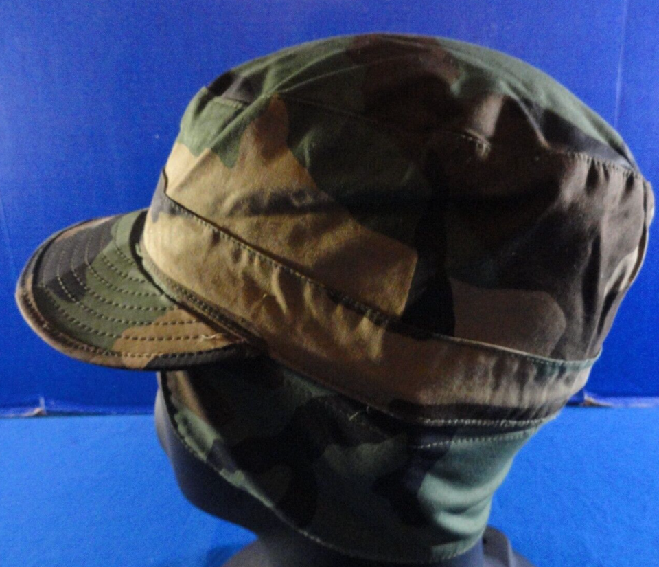 USGI BDU WOODLAND CW COLD WEATHER UNIFORM COMBAT TACTICAL CAP W/ EAR ...