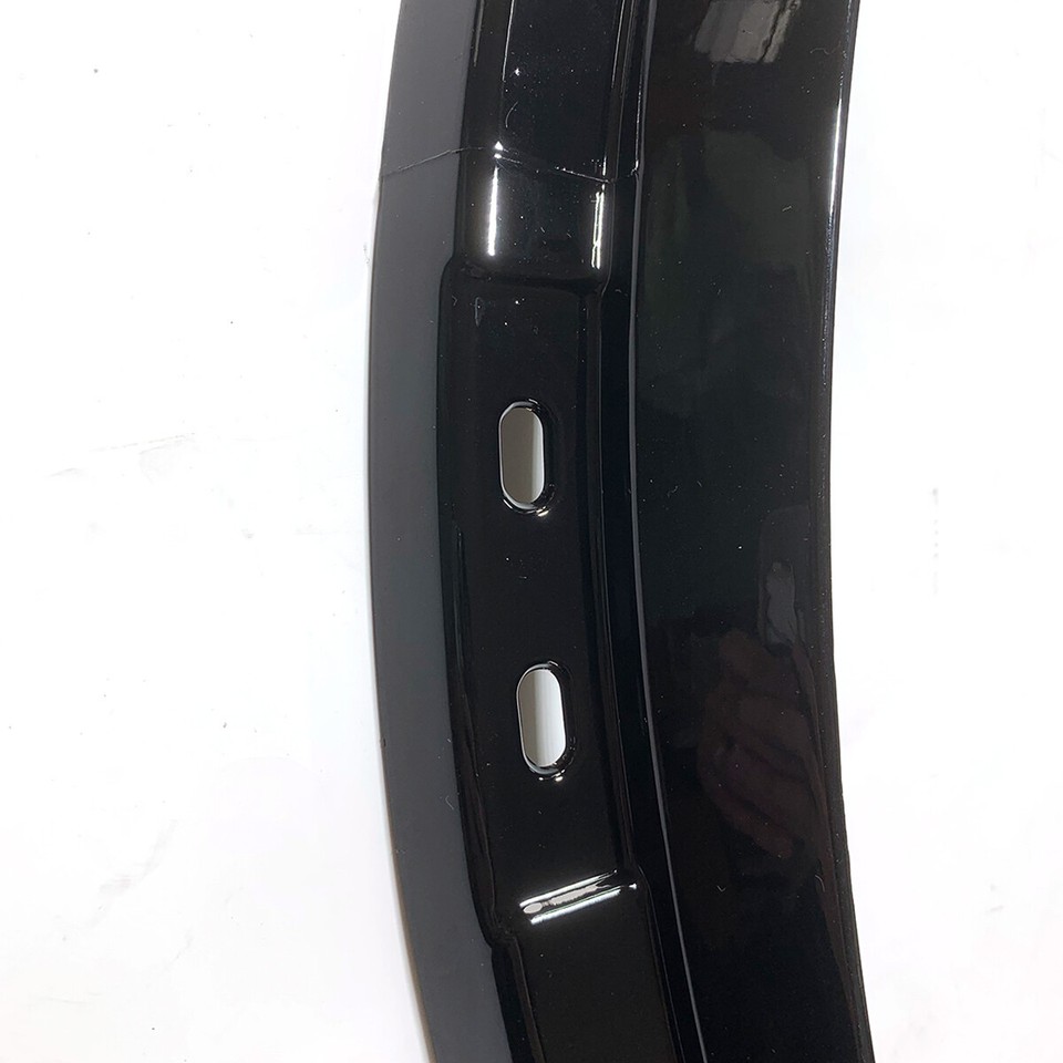 Glossy Black For Corvette C7 Z06 Z51 14-2019 Front Wheel Trim Arch ...