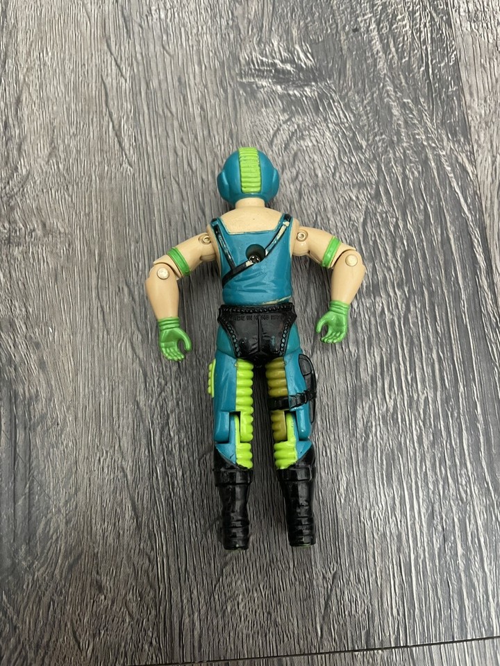 Gi Joe Copperhead 1984 Vintage Action Figure ARAH Hasbro Driver Green ...