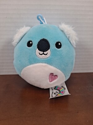 Squishmallow- Paul Koala - Clip On - Valentine's Hearts - 4" Pre-owned ...