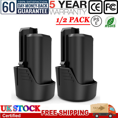 4000mAh 10.8V 12V Battery for Bosch BAT411 BAT411A BAT412A 2607336013 ...