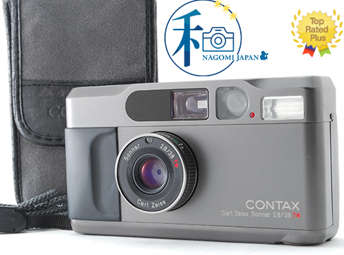 [MINT w/Case] Contax T2 Titan Black 35mm Film Camera From JAPAN | eBay