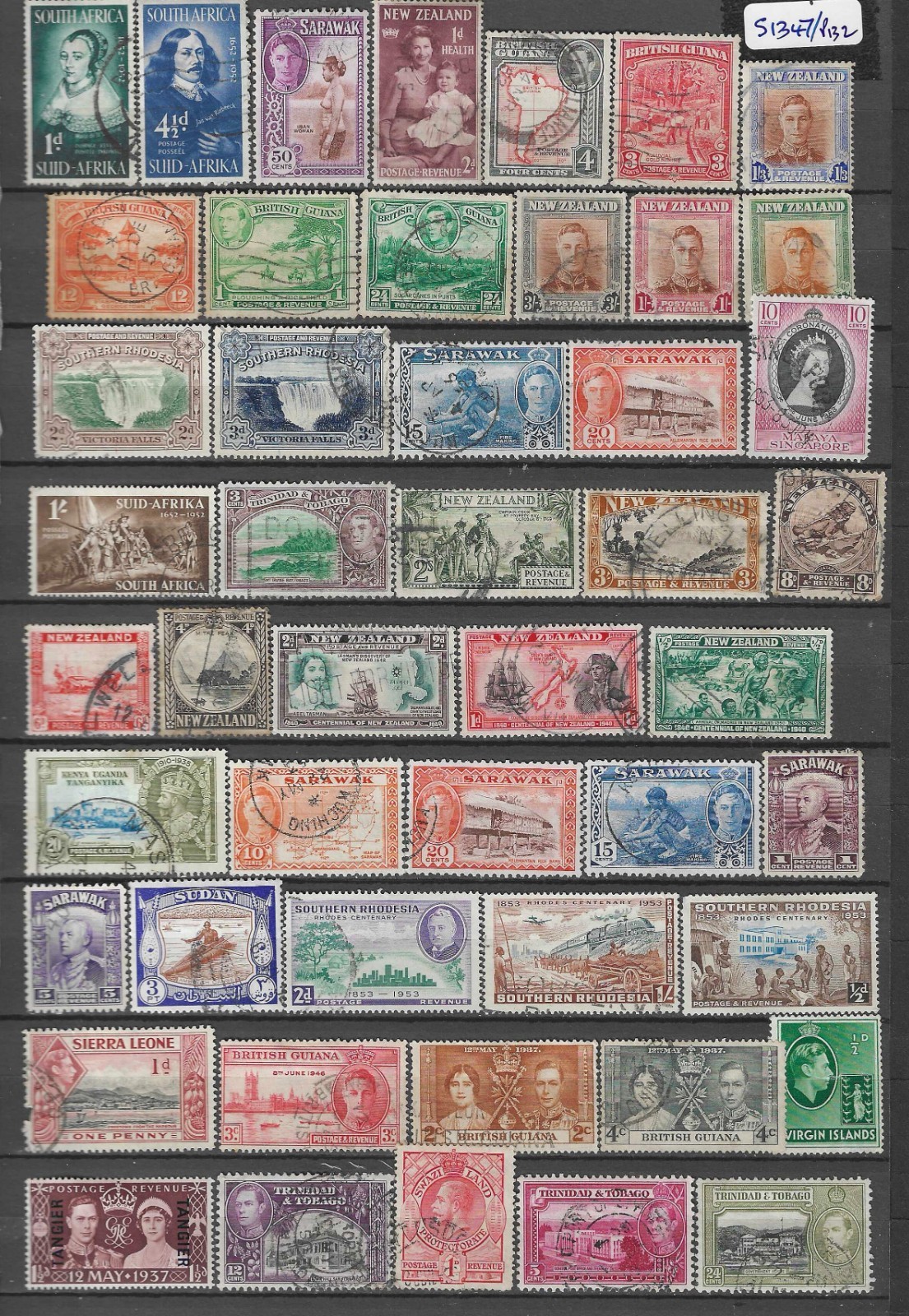 Selection of Vintage Commonwealth Stamps - S1347-P132 | eBay UK