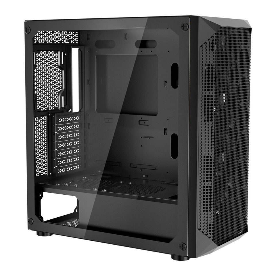 PC Case Full-Tower Gaming Computer Case with 3 PWM Fans for E-ATX ...