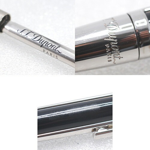 Dupont Defi Ballpoint Pen Black/Twist Blue Ink Written Confirmed Used ...