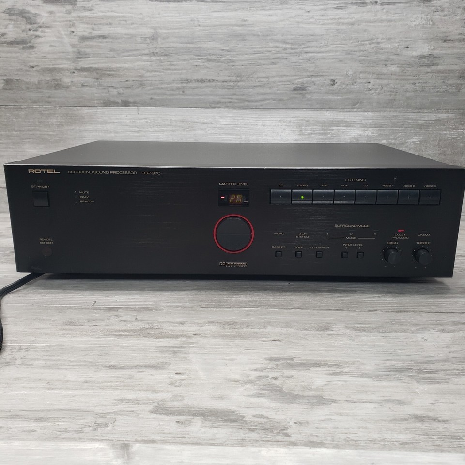 ROTEL Surround Sound Processor RSP-970 with Remote | eBay