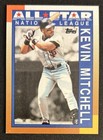 1990 Topps Kevin Mitchell Baseball All-Star Card #401 Giants OF VG O/C ...