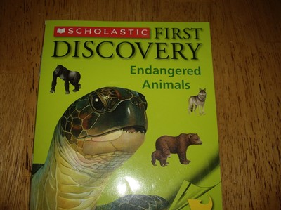 EUC Scholastic First Discovery Endangered Animals Paperback | eBay