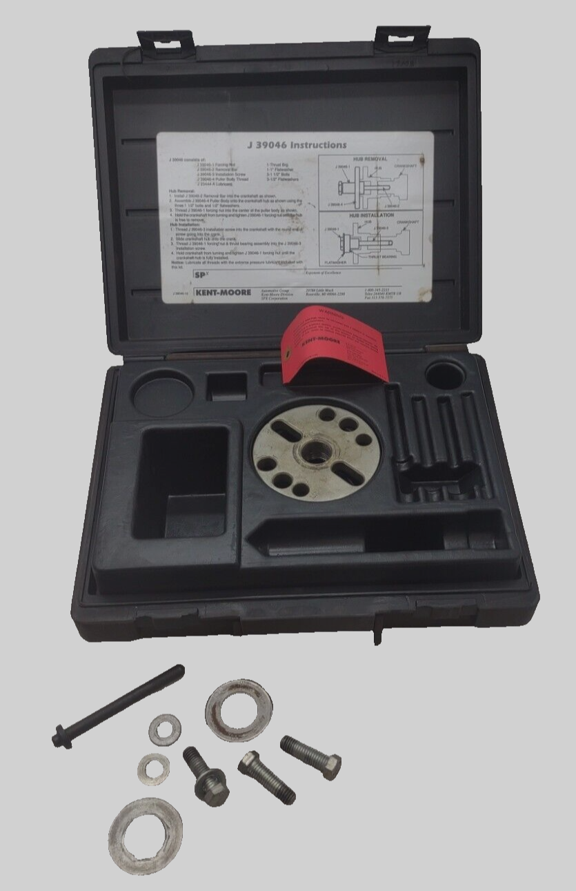 Kent Moore Lt1 Crankshaft Hub Remover Installer J-39046 Corvette for ...