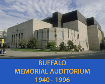 Buffalo Memorial Auditorium - 8x10 Color Photo | eBay