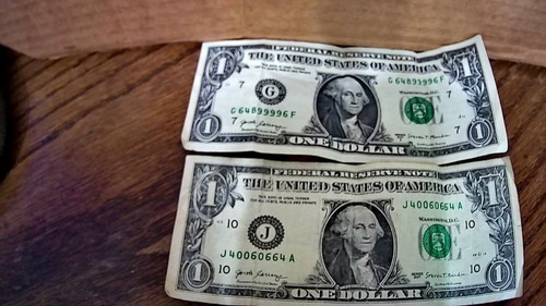 Rare Unique Currency Fancy Serial Number Set of (2) $1 Dollar Bills | eBay