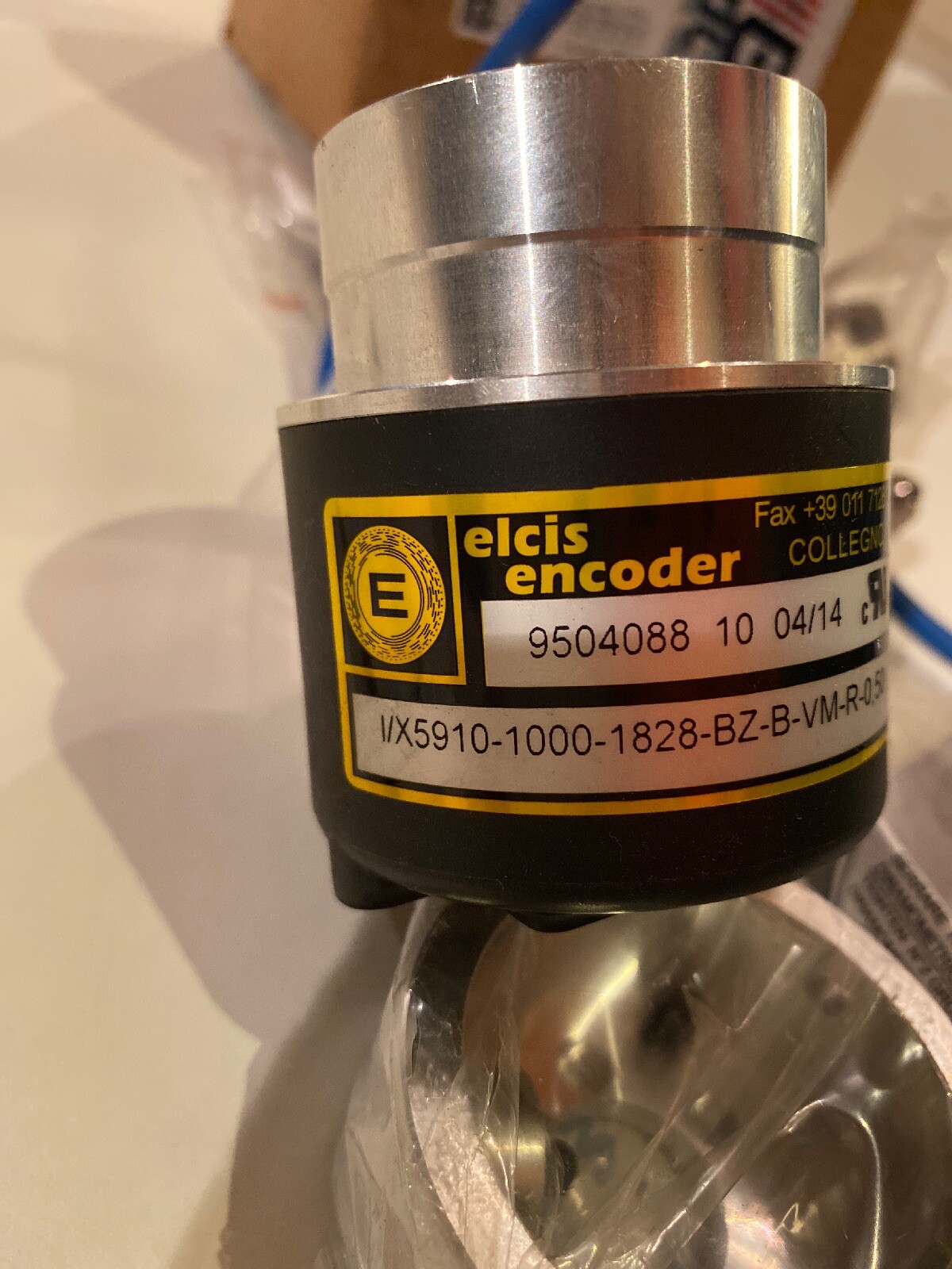 Elcis Encoder 9504088 I/X5910-1000-1828-BZ-B-VM-R-0,50 1000 PPR 18-28V ...