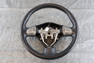 2008 SUBARU WRX STI EJ257 2.5L GR8 OEM BLACK LEATHER STEERING WHEEL ...