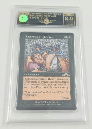 Recurring Nightmare Exodus Magic Karte MTG englisch (Ewiger Albtraum) 72/143 | eBay.de